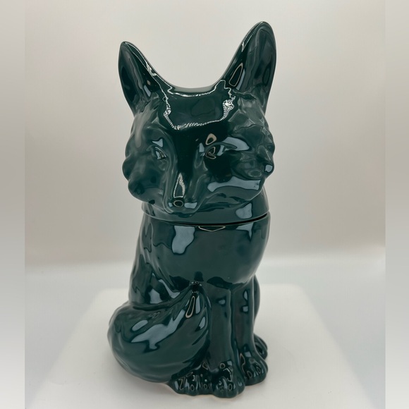Threshold | Kitchen | Threshold Fox Cookie Jar Dog Treat Canister Dark ...